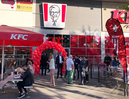 Ouverture de KFC - Lancy Centre